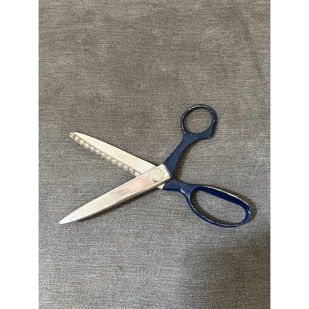 Hair | Vintage Wiss Pinking Shears Scissors Model Sn7 Scalloping ...